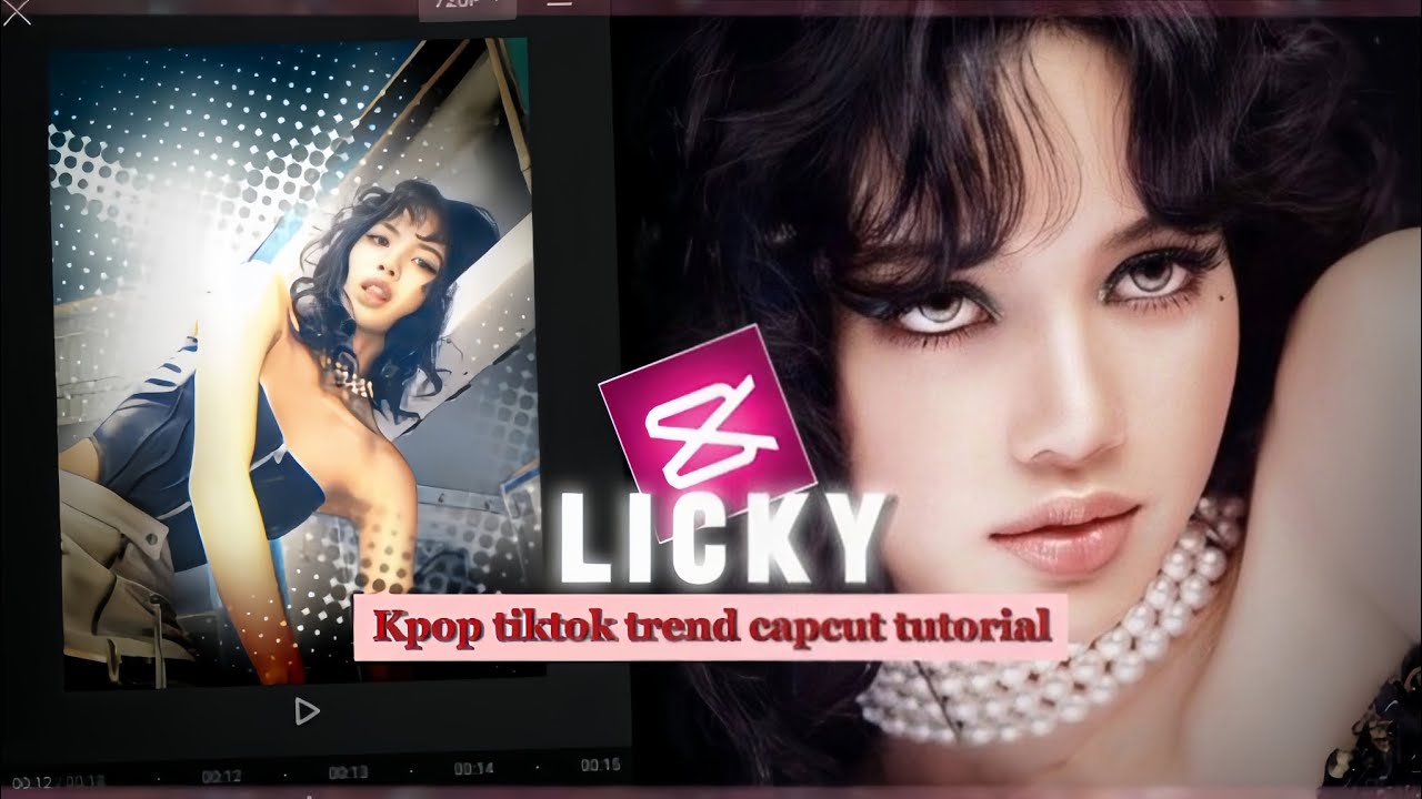"LICKY" KPOP TREND CAPCUT TUTORIAL| LISA | EDIT | TUTORIAL | CAPCUT | BLACKPINK | EDIT | CC ...