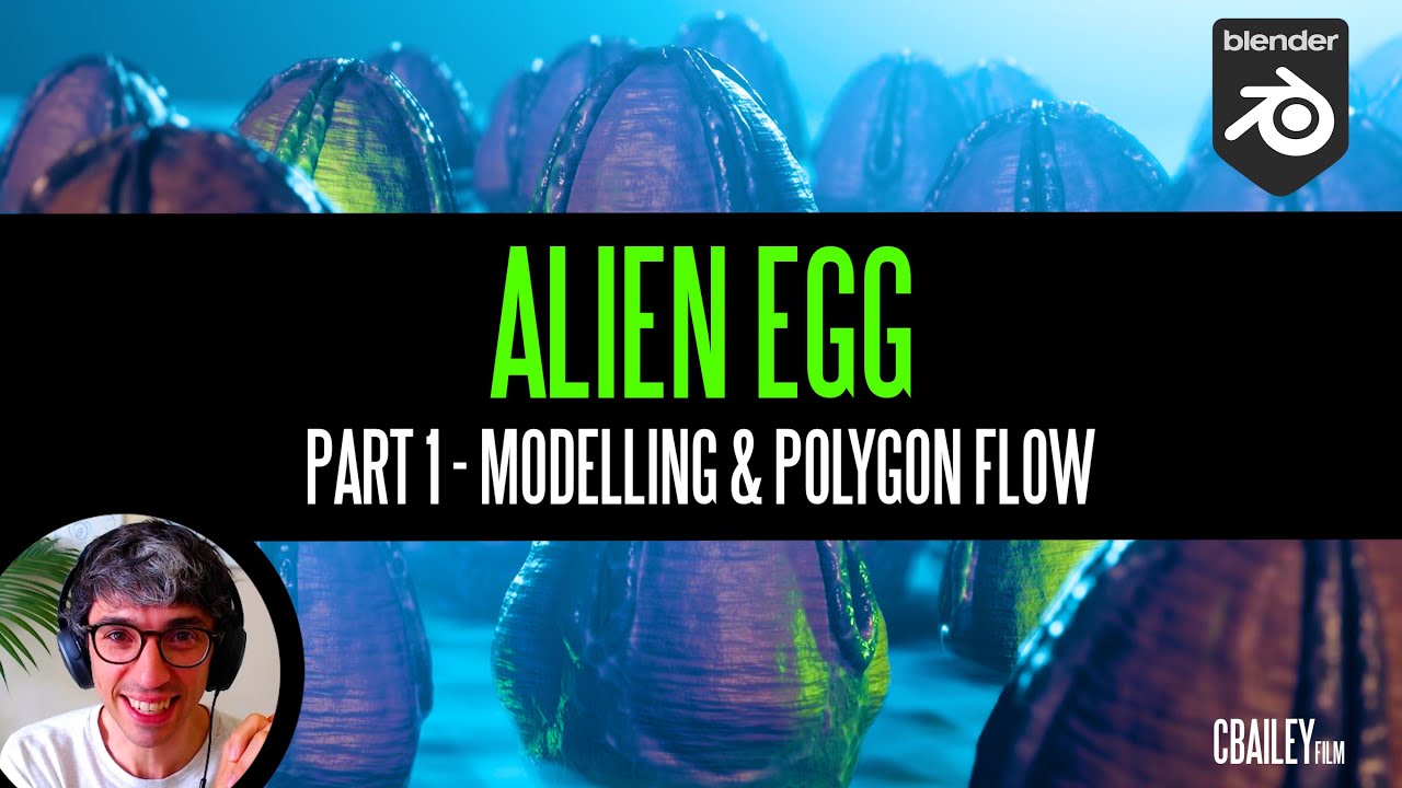 Alien Egg Part 1 Modelling & Polygon Flow - YouTube