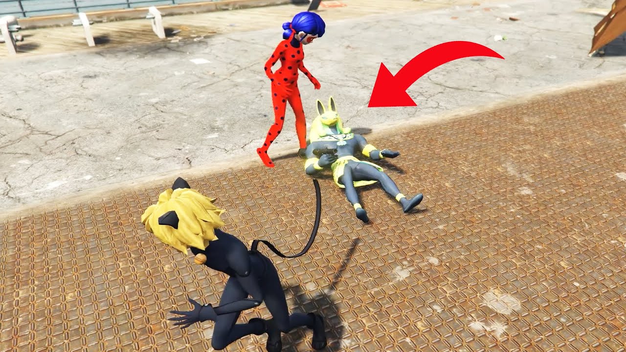 PHARAOH FIGHTS WİTH LADYBUG and CATNOIR - YouTube