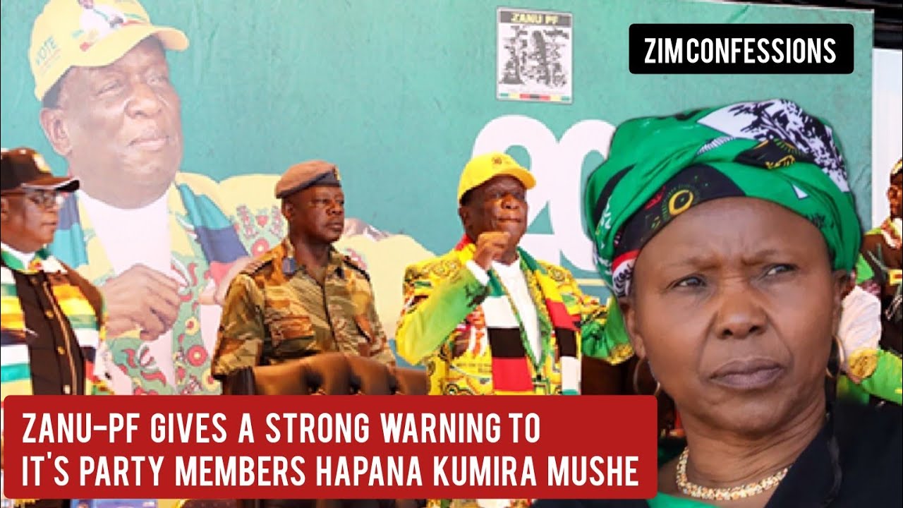 Zanu-PF Gives A Strong Warning To Its Party Members Who Are Using Party ...