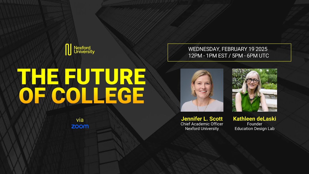 The Future of College - YouTube