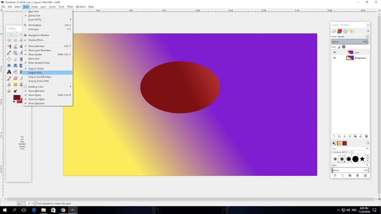 How To Enable Snap To Grid In GIMP YouTube How To Enable Snap To Grid In GIMP YouTube