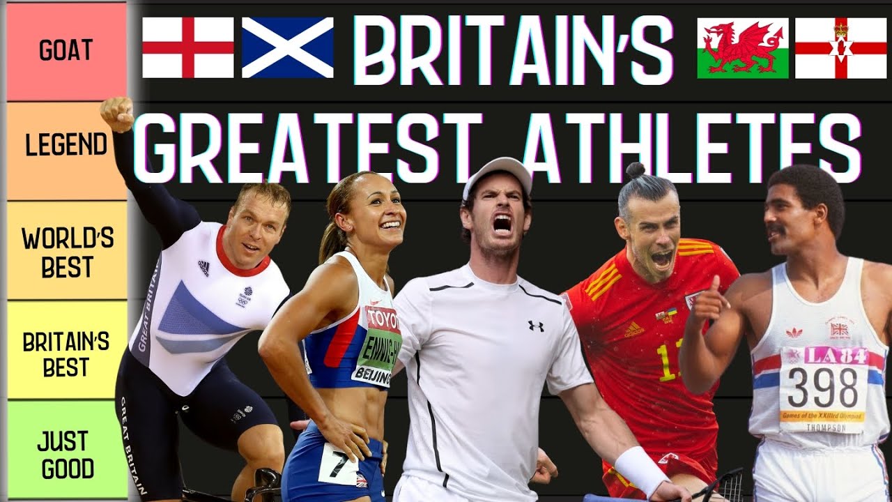 Ranking BRITAIN'S GREATEST SPORTSPERSON of All-Time! #teamgb - YouTube