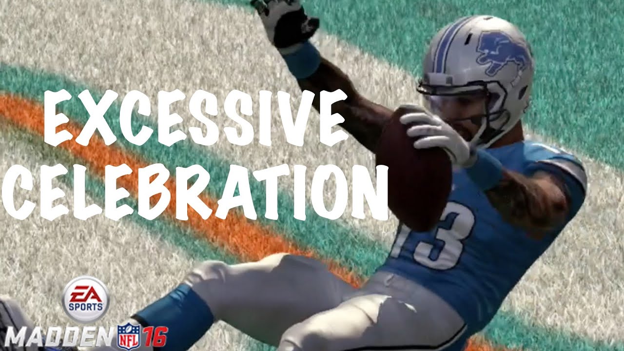 Madden 16 - OBJ EXCESSIVE CELEBRATION! | Madden 16 Ultimate Team ...