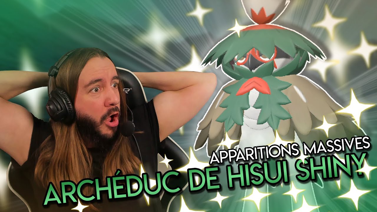 7 MEGAPPARITIONS POUR TROUVER ARCHEDUC DE HISUI SHINY (HISUIAN ...