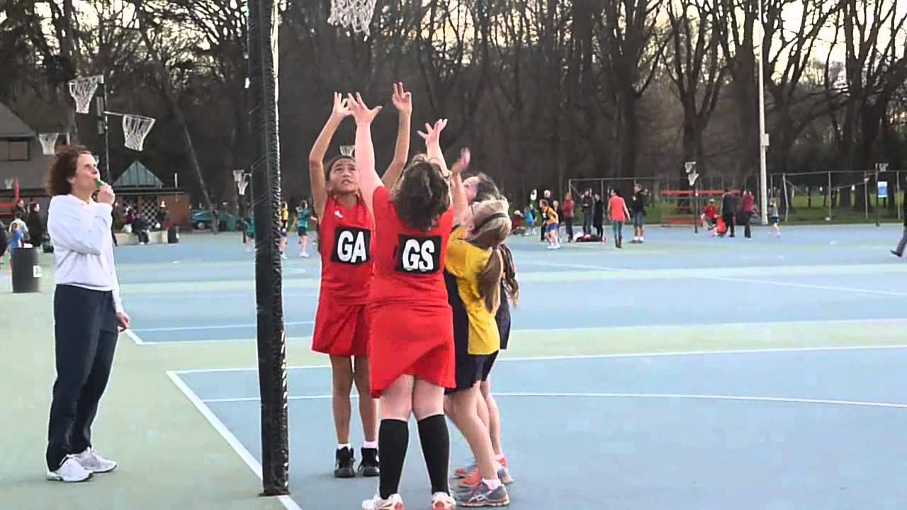 Junior Netball at the Christchurch Netball Centre - YouTube