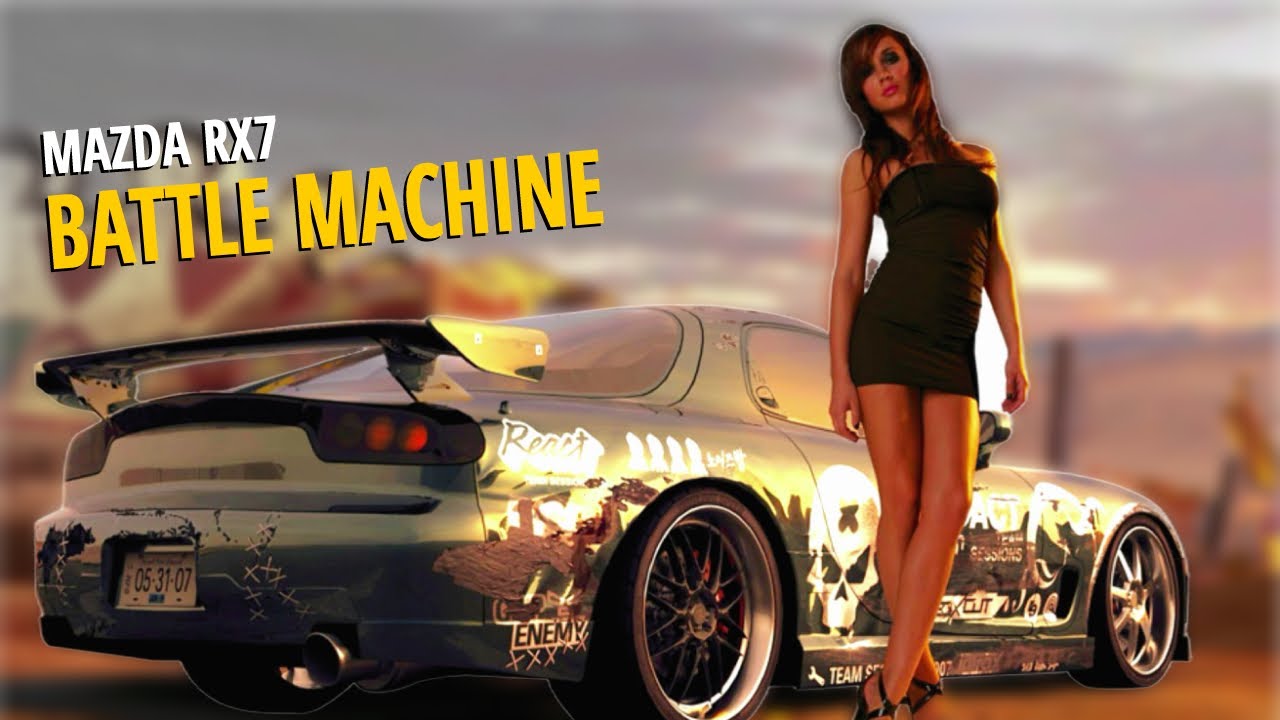 TUDO SOBRE O MAZDA RX7 - BATTLE MACHINE / PRO STREET - YouTube
