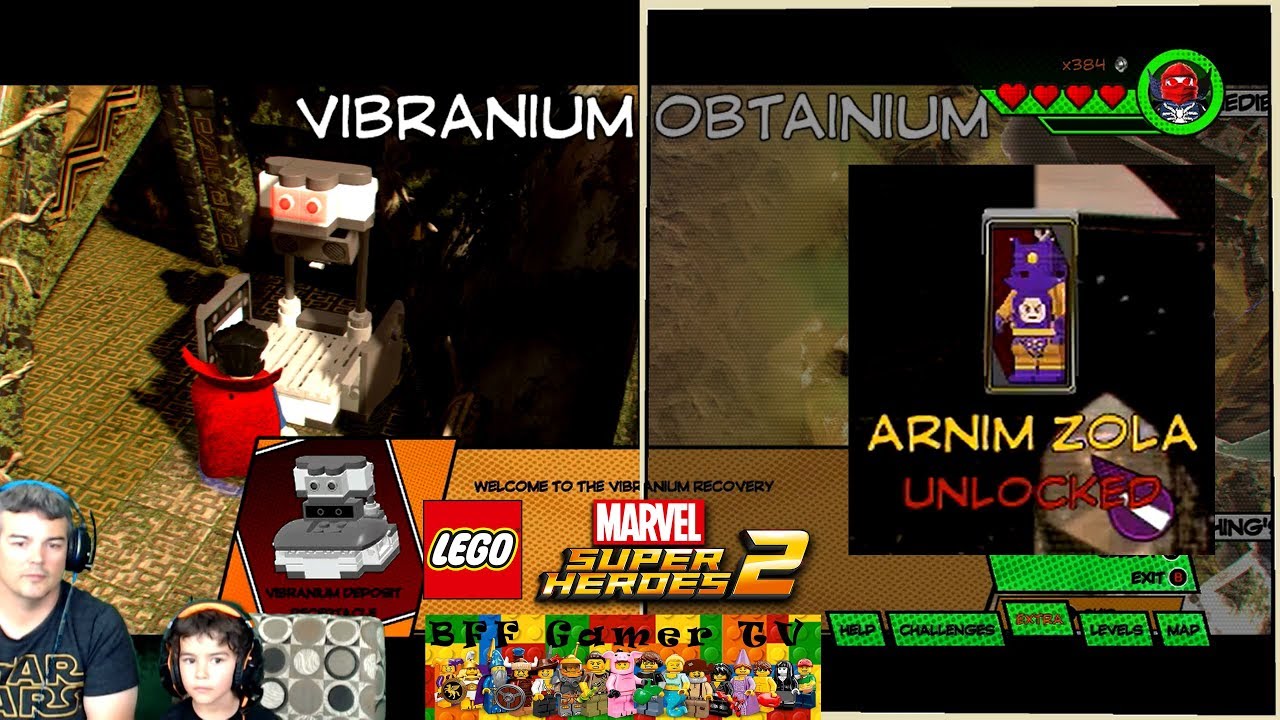 Unlock Arnim Zola | Vibranium Obtainium | LEGO Marvel SuperHeroes 2 ...