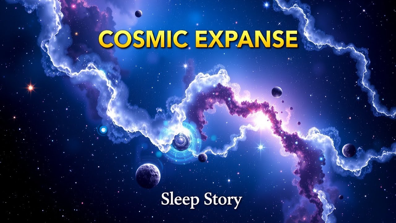 Journey Through The COSMIC WEB A Sleep Story of the UNIVERSE | Sleep ...