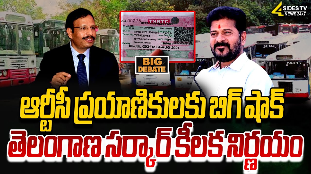 ఆర్టీసీ ప్రయాణికులకు బిగ్ షాక్.. | Telangana RTC Increased Bus Pass ...