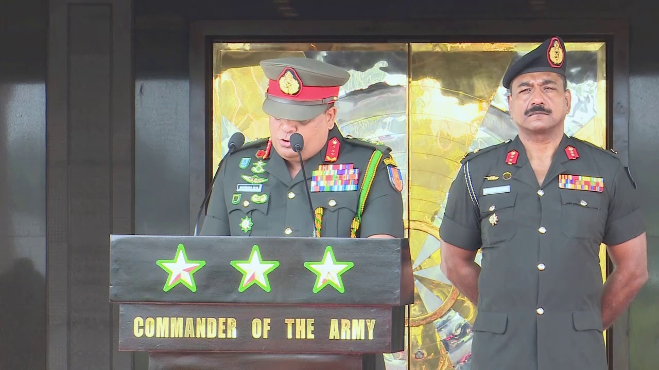 Reading of State Allegiance Oath & Commander’s Address Inaugurate First ...