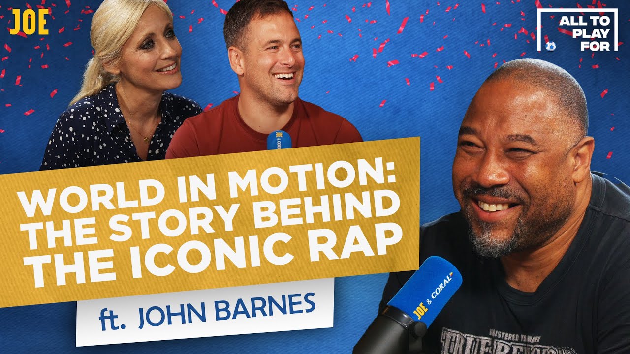 The story behind the World In Motion rap - With John Barnes | All To ...