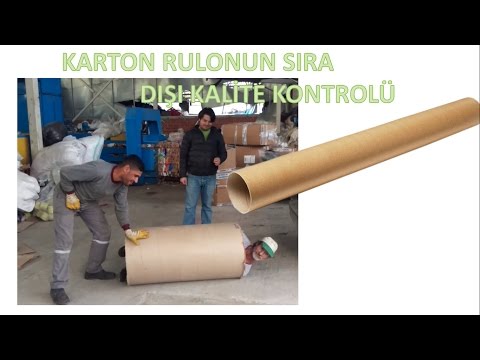 Karton Rulonun Sıra dışı kalite  kontrolü