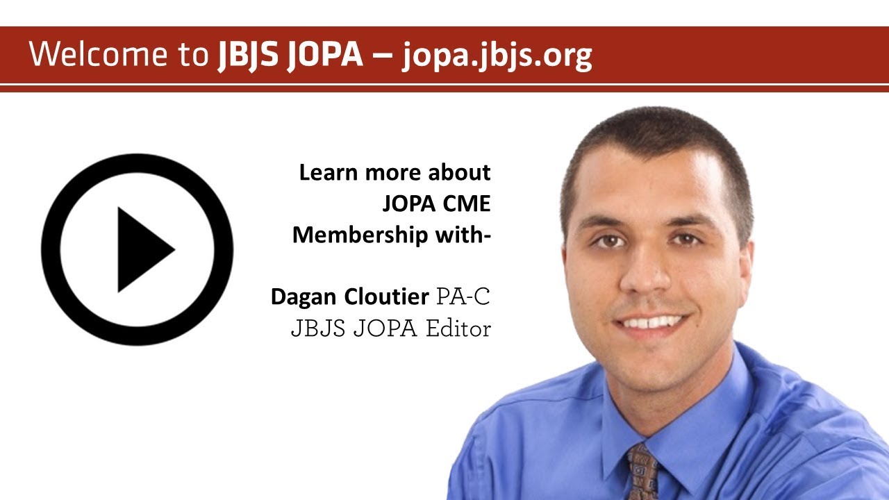 JBJS JOPA Tutorial - YouTube