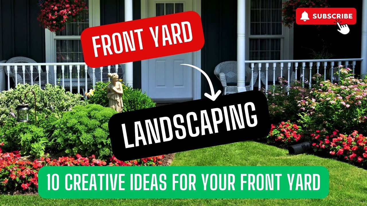How To Upgrade Your Front Yard Landscape | 10 Creative Ideas! - YouTube