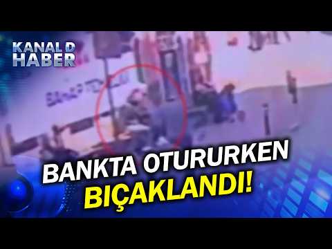 İstanbul'da Akılalmaz Olay: Bankta Otururken Yok Yere Bıçaklandı!