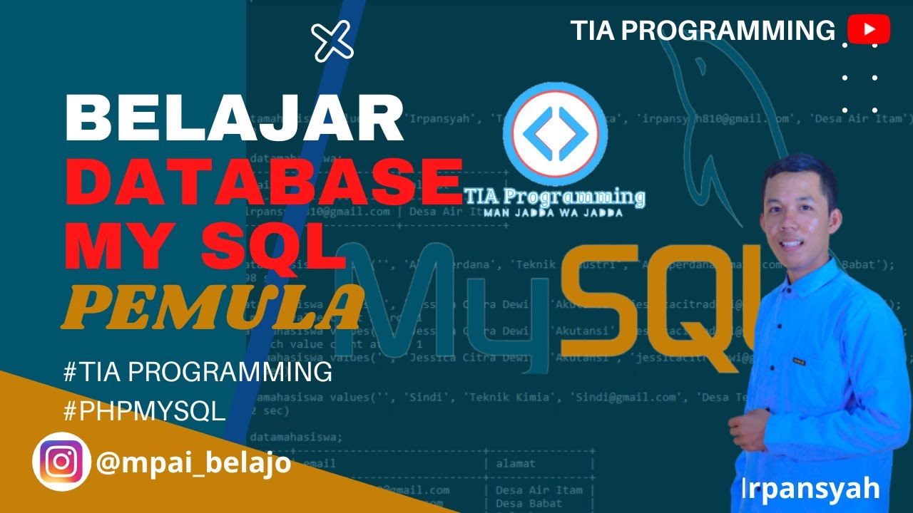 Belajar Database Pemula Menggunakan Php Phpdasar Youtube