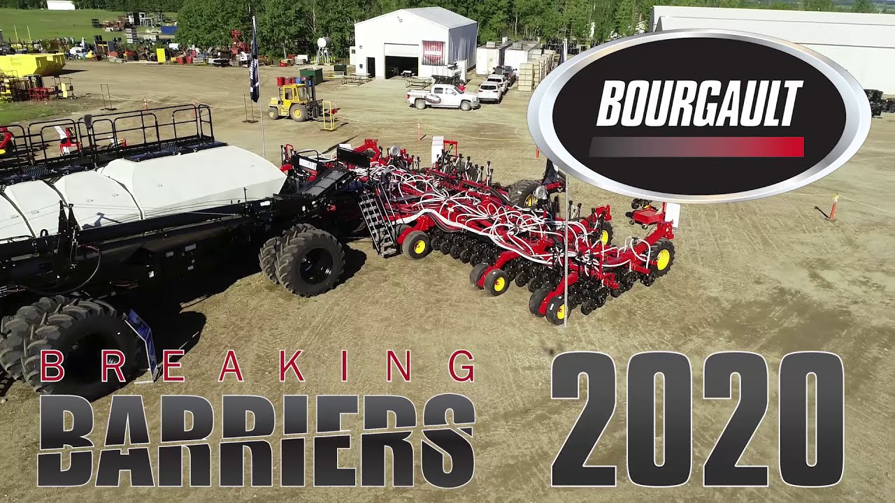 Bourgault Breaking Barriers 2020 - New Product Display - YouTube