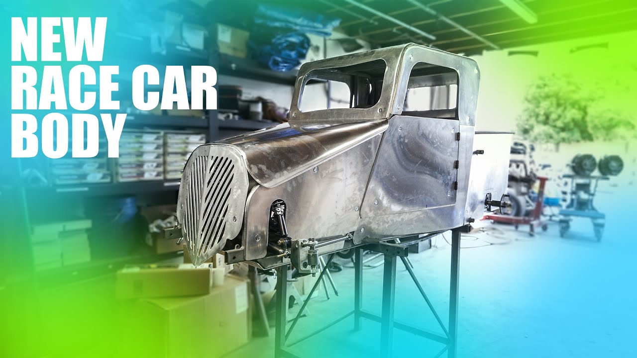 My New Race Car Body | Mini Dwarf Car - YouTube