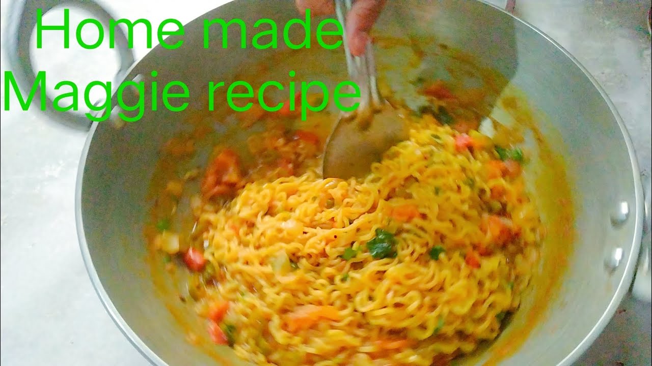 Home made Maggie recipe #maggi #maggirecipe #viralvideo #youtube maggi ...