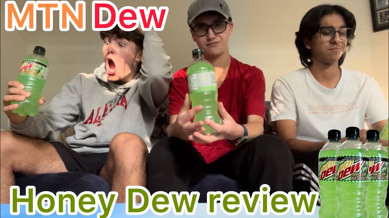 MTN Dew Honey Dew Review + Roblox + Face cam - YouTube