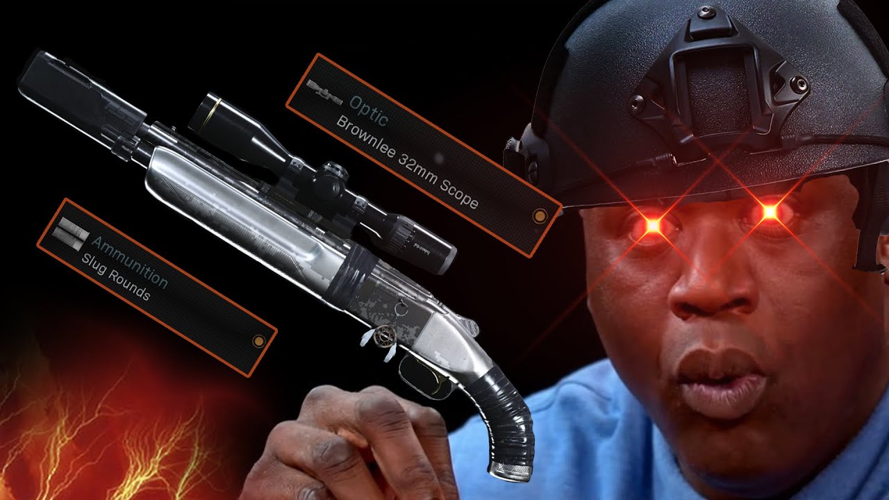 SNIPER SHOTGUN EXPERIENCE.EXE | COD WARZONE SLUG SHOTGUN - YouTube