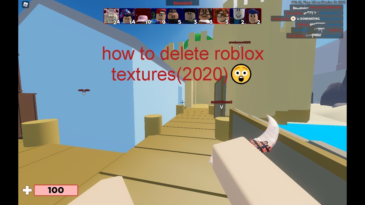 How To Delete Roblox Textures 2020 YouTube How To Delete Roblox Textures 2020 YouTube