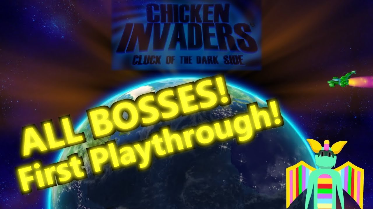 Chicken Invaders 5 | First Playthrough! | Bosses Only | 1080pHD 60pfs ...