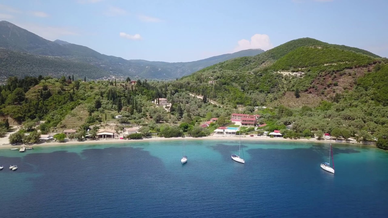 Lefkada Desimi Bay, Greece - YouTube