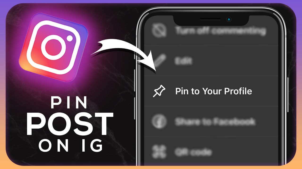 How To Pin a Post on instagram - Easy Guide - YouTube