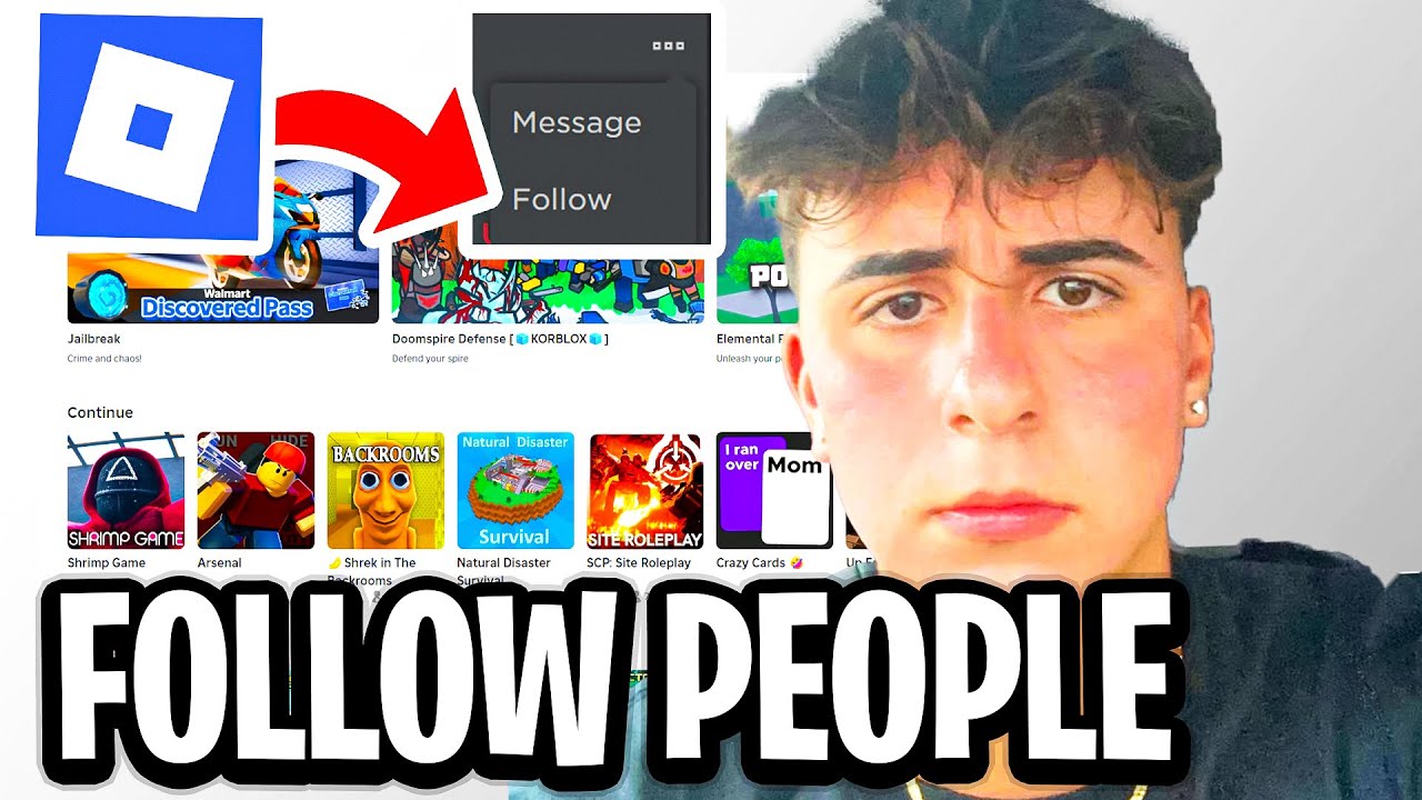 How To Follow People On Roblox - Fastest Guide - YouTube