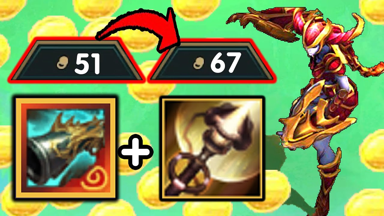 16 Gold Per Round Gold Collector Goldmancers Staff Shyvana
