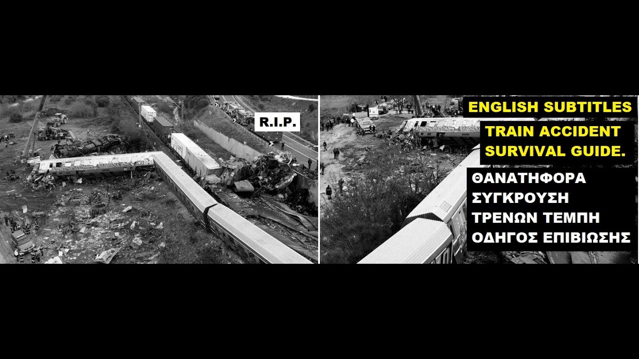 Deadly Train Accident, How to survive.Θανατηφορο Δυστυχημα Τρενων, Πώς ...