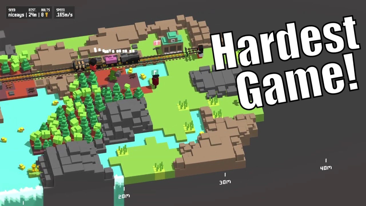 Unrailed! | This Game is HARD! | Steam Play Together Shenanigans - YouTube