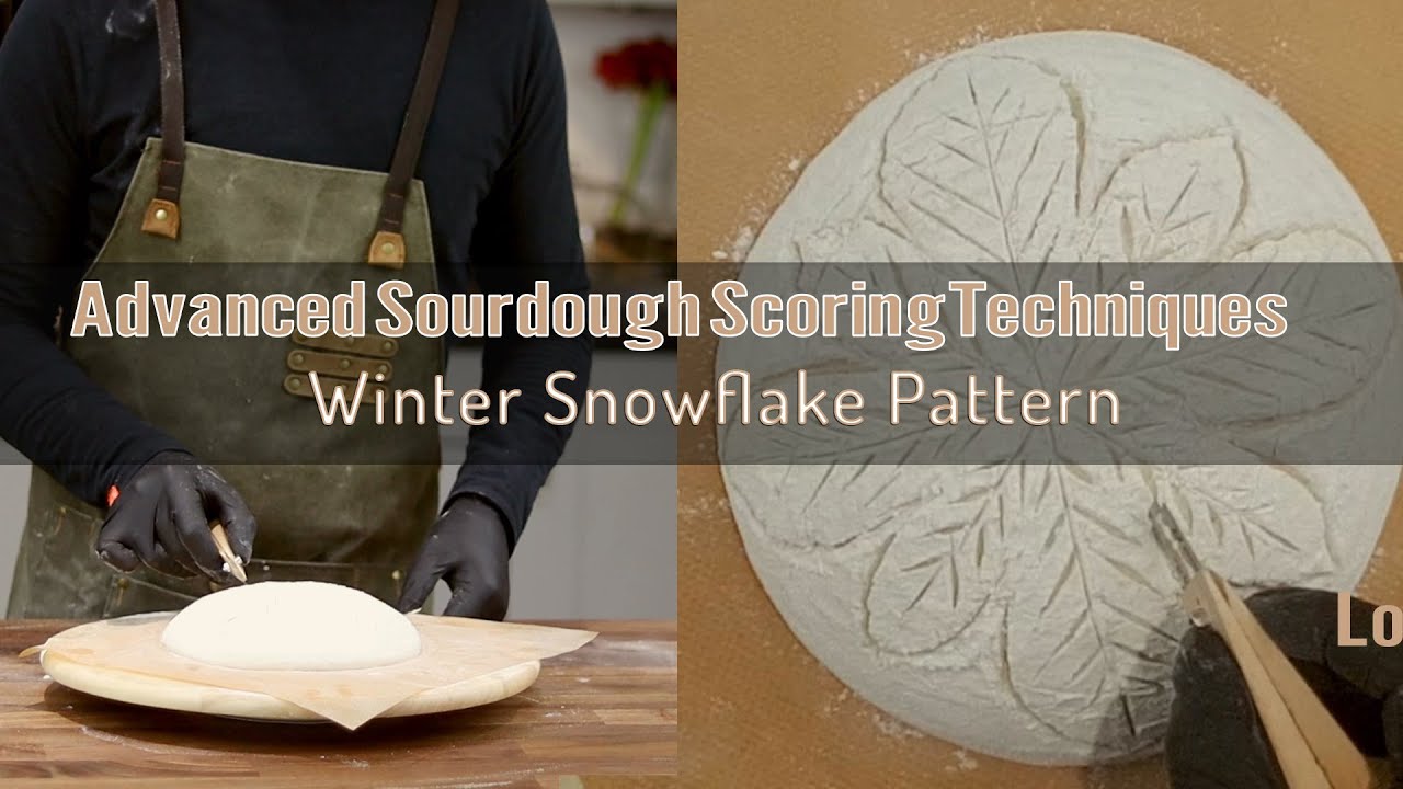 Advanced Sourdough Scoring Techniques: Winter Snowflake Pattern - YouTube