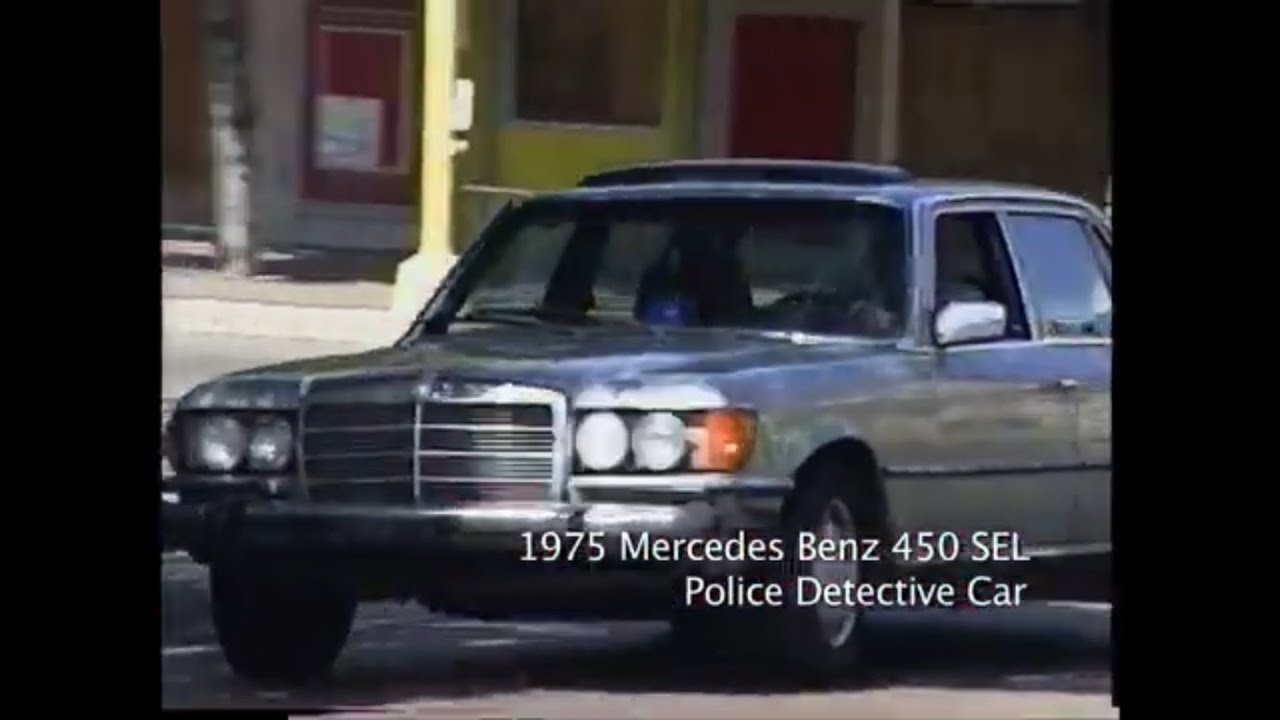 1975 Mercedes Benz 450 SEL Police Detective Car - YouTube