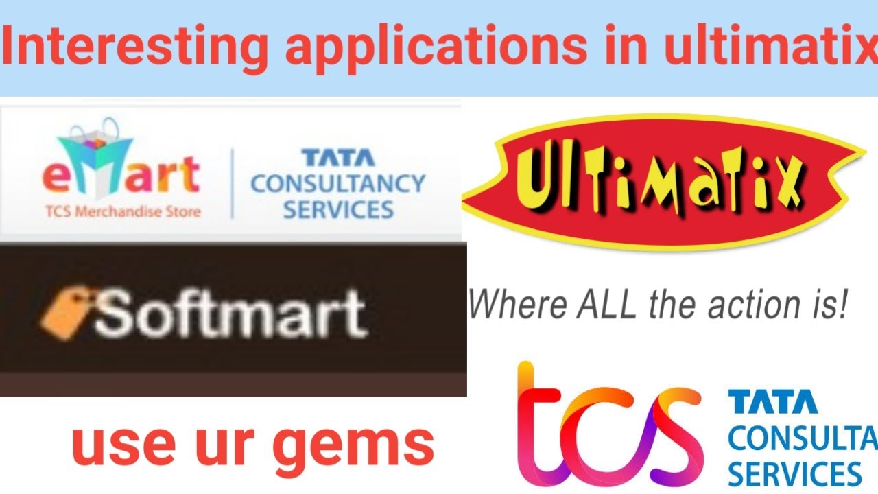 Interesting Applications In TCS Ultimatix SOFTMART Emart marketing interesting-applications-in-tcs-ultimatix-softmart-emart-marketing