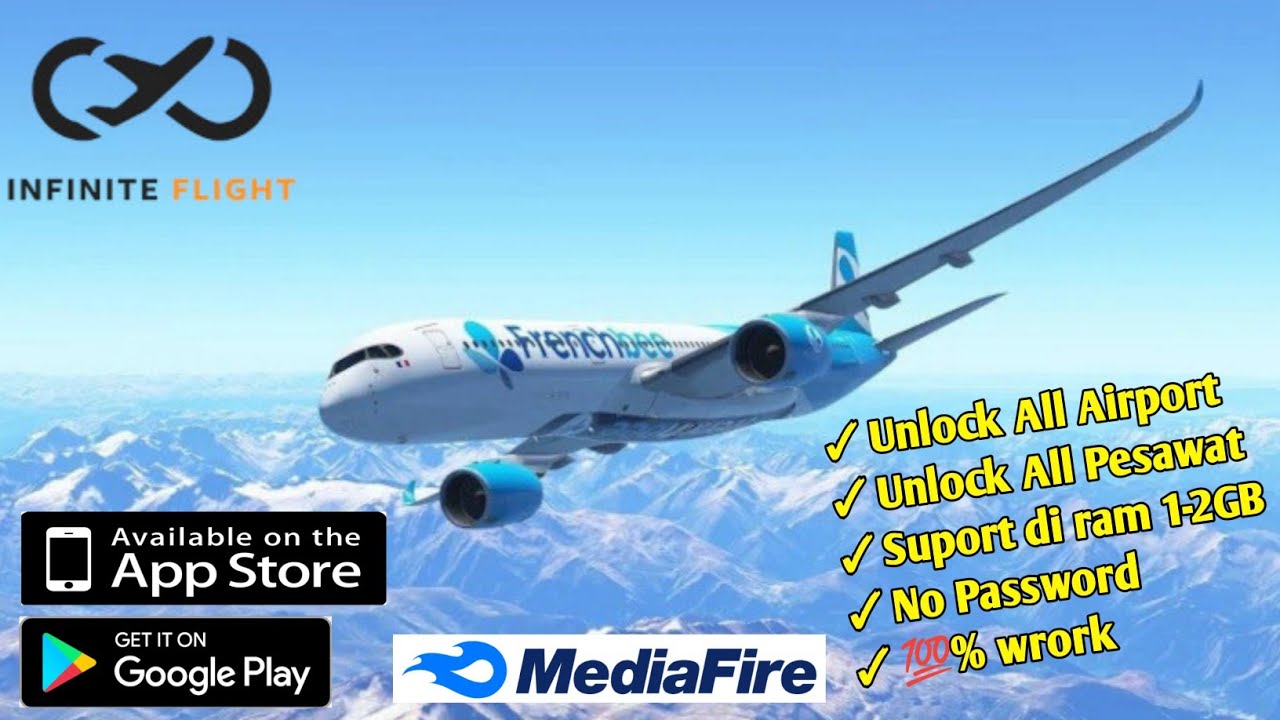 Infinite Flight Simulator Mod Apk Terbaru 2022 Unlock All Pesawat No ...