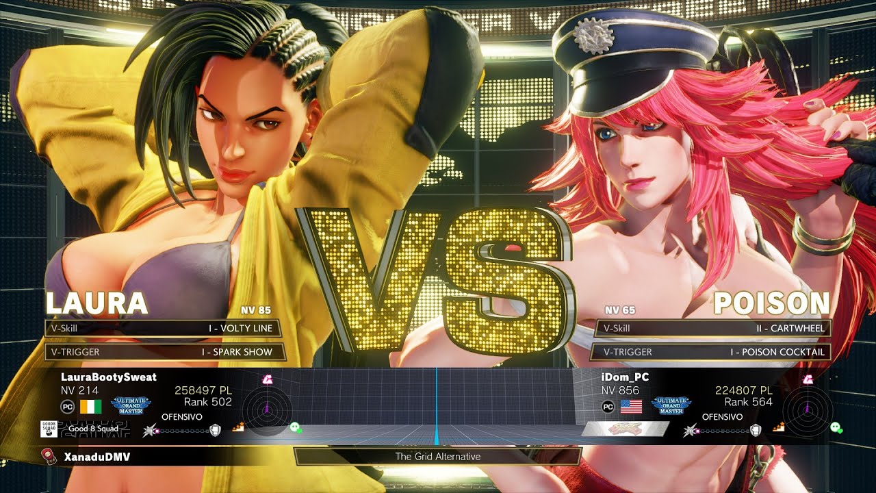 SFV Champion Edition 🔥 LauraBootySweat (LAURA) Vs iDom (POISON) 🔥 ...
