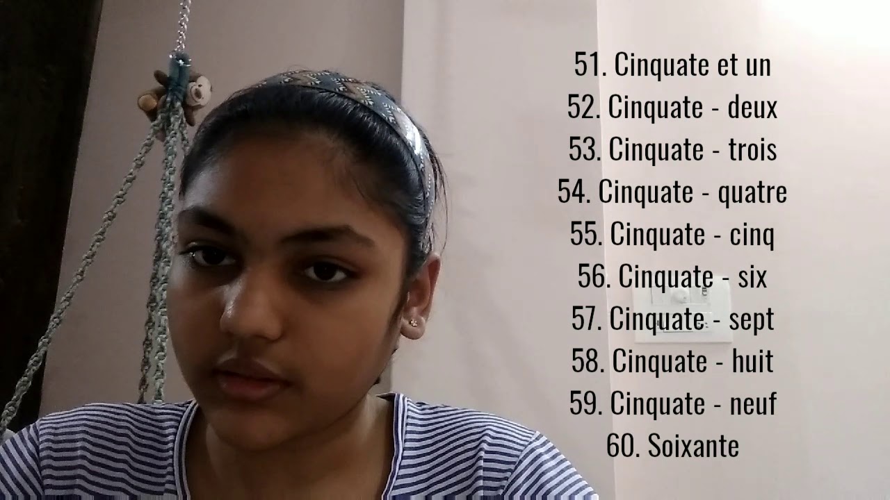 Learn NUMBERS 1 100 In French YouTube Learn NUMBERS 1 100 In French YouTube