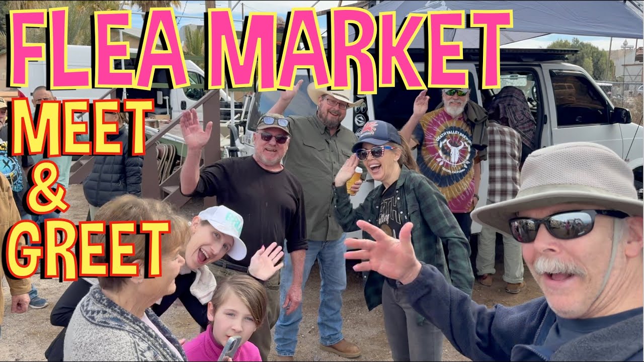 Behind the Scenes at Our Fundraiser Flea Market Meet and Greet - YouTube