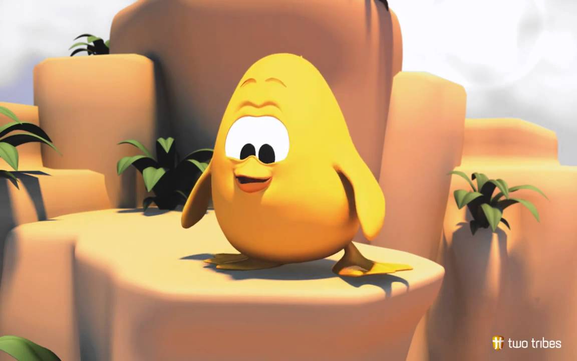 New Toki Tori Character Model in Action - YouTube