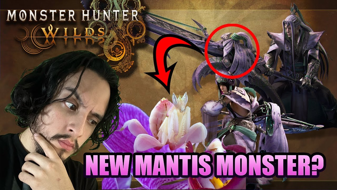 Monster Hunter Wilds: PRAYING MANTIS MONSTER?? - Switch Axe Breakdown ...