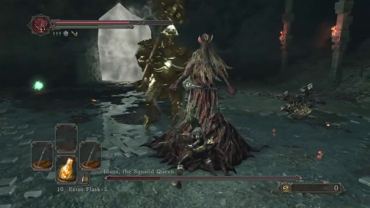 Elana, the Squalid Queen - Dark Souls 2 - YouTube