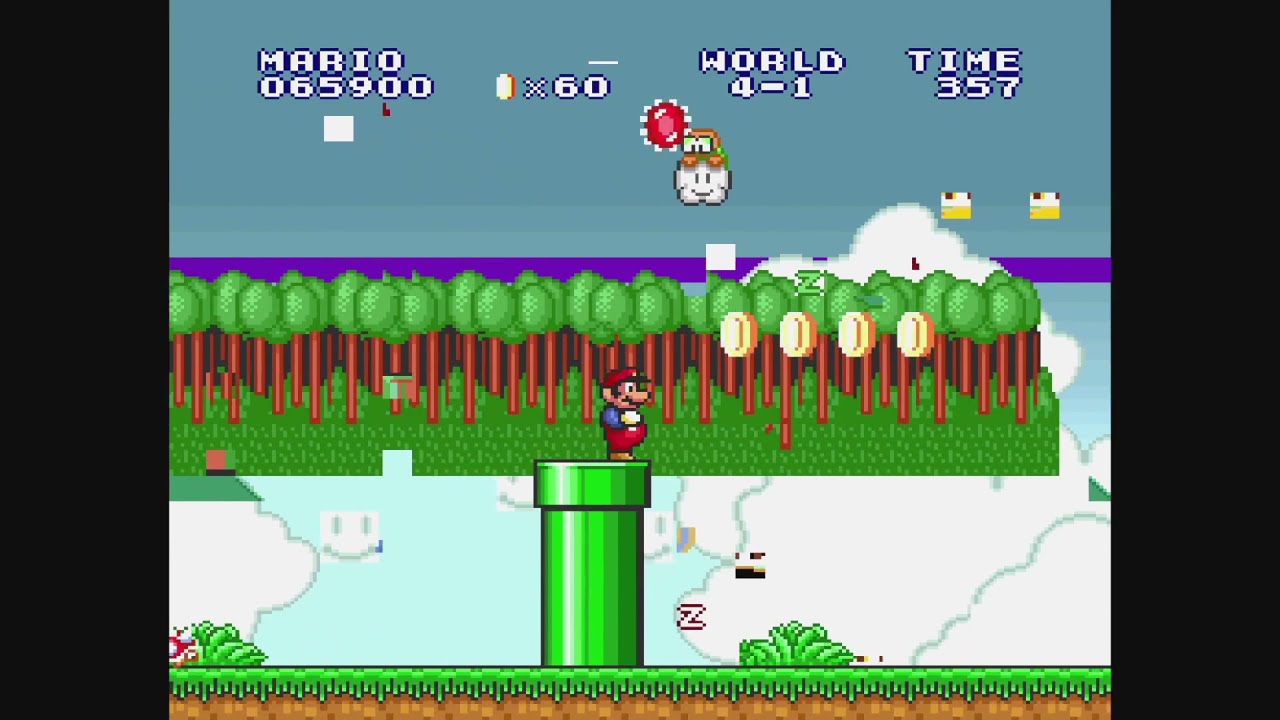 Corrupt% Longplay - SMA Super Mario Bros. 1 - YouTube