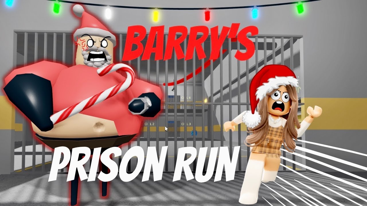 Escape Barry Prison Run Christmas Edition - YouTube