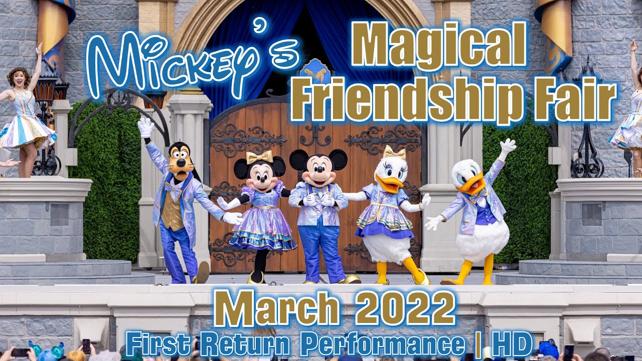 Mickey's Magical Friendship Fair | Walt Disney World | Magic Kingdom ...