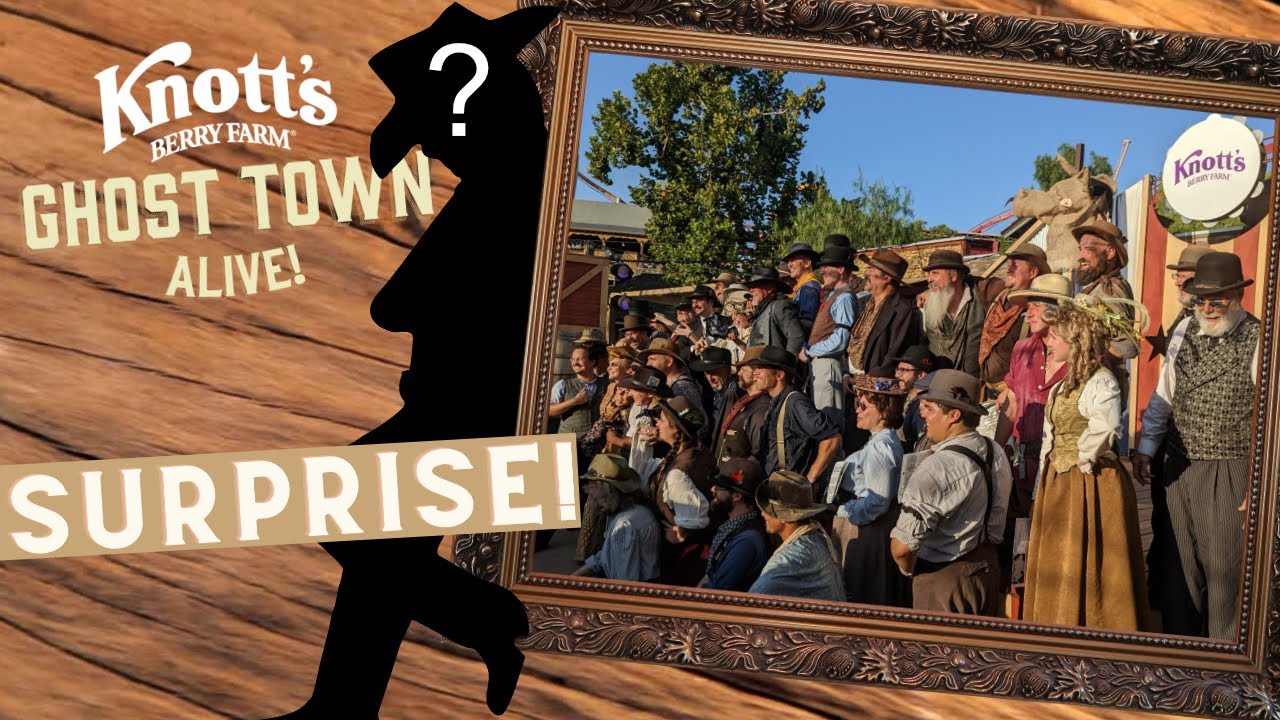 Knott's Ghost Town Alive | Final Day | HUGE Surprise at the Hoedown ...