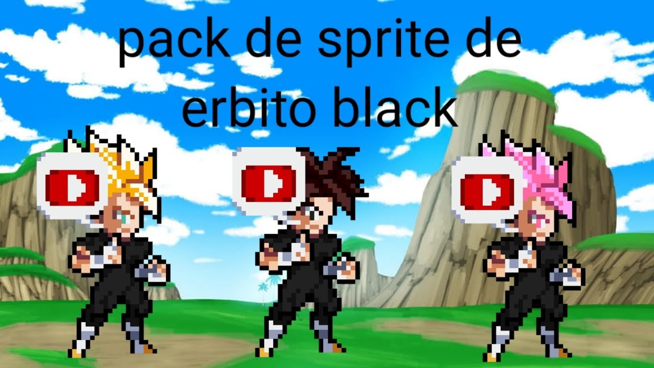 pack de sprites de erbito black - YouTube