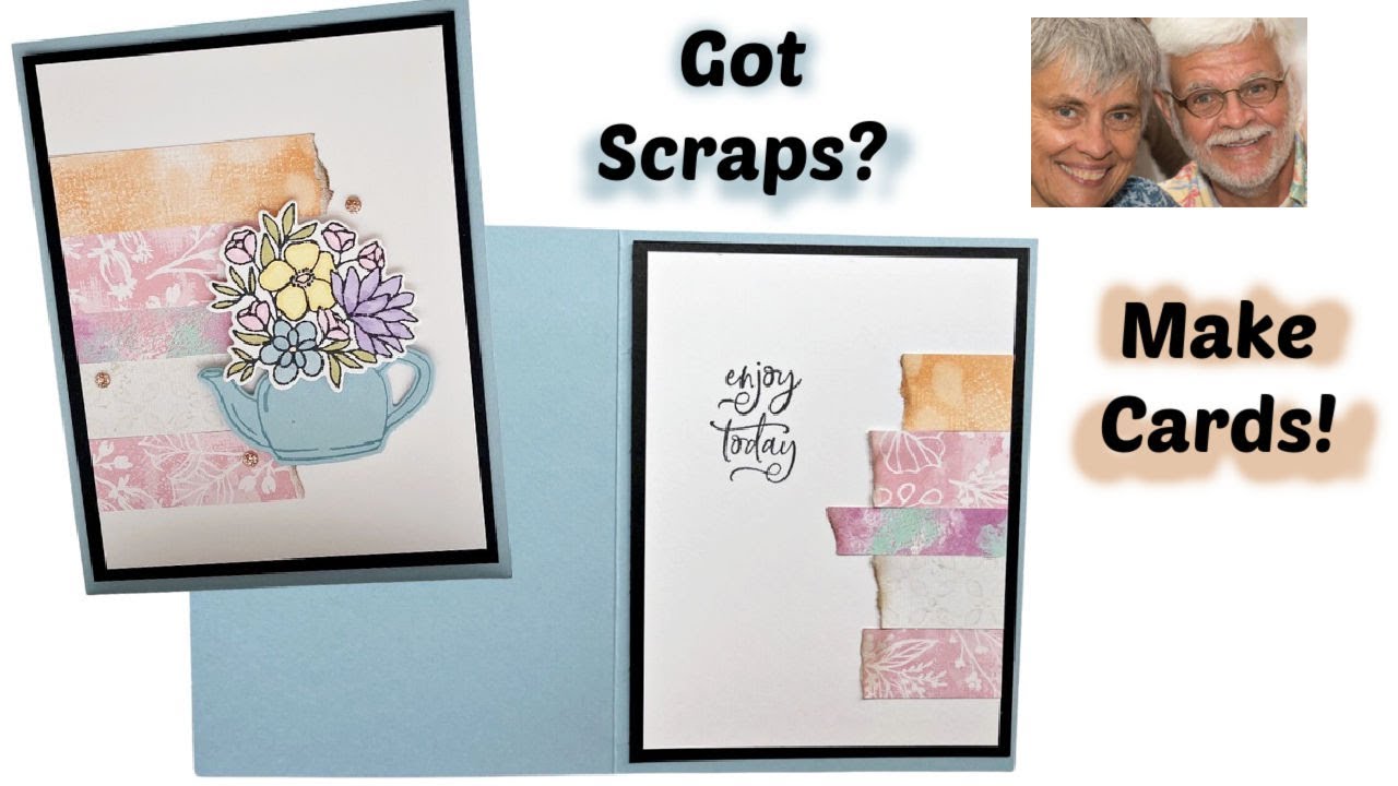 Create with Us/DIY Beautiful Torn Paper Greeting Cards in Minutes ...